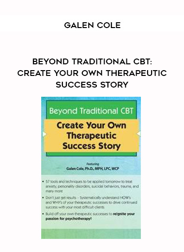 Beyond Traditional CBT: Create your own Therapeutic Success Story ...